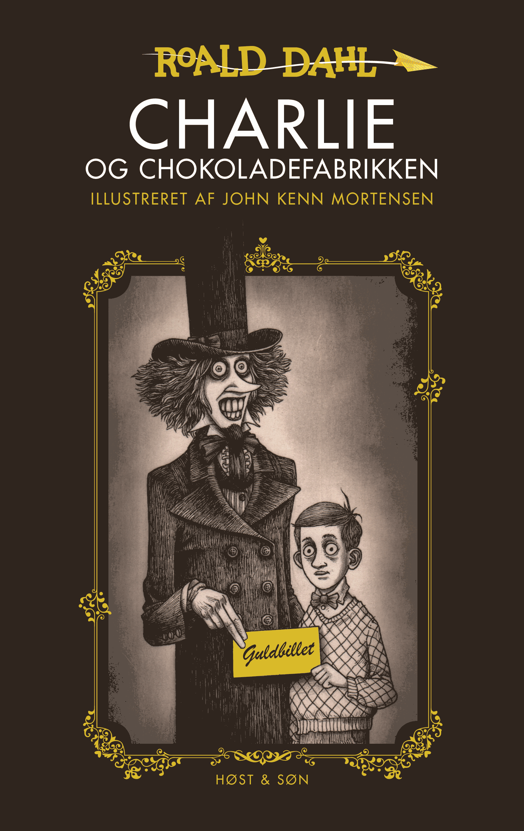 Charlie Og Sjokoladefabrikkens Tegninger Vigmostad & Bjorke
